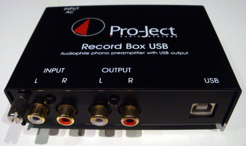 Project Record Box USB