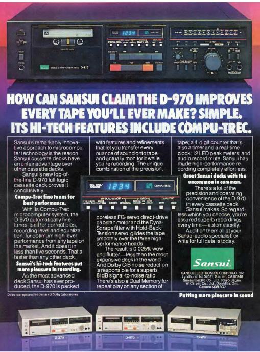 sansui d-570 deck, 3 glave