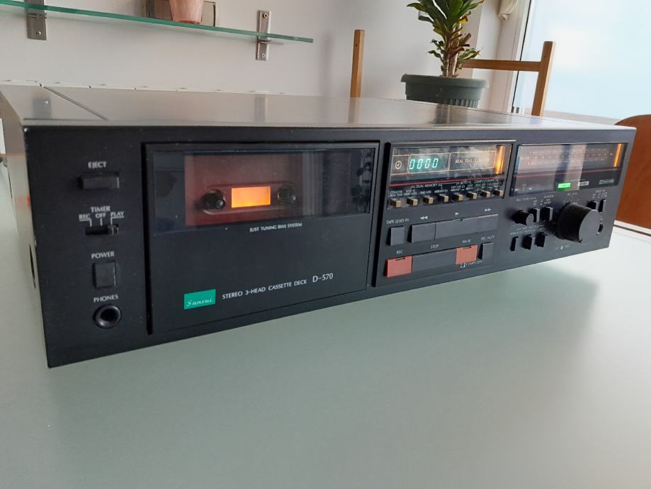 sansui d-570 deck, 3 glave