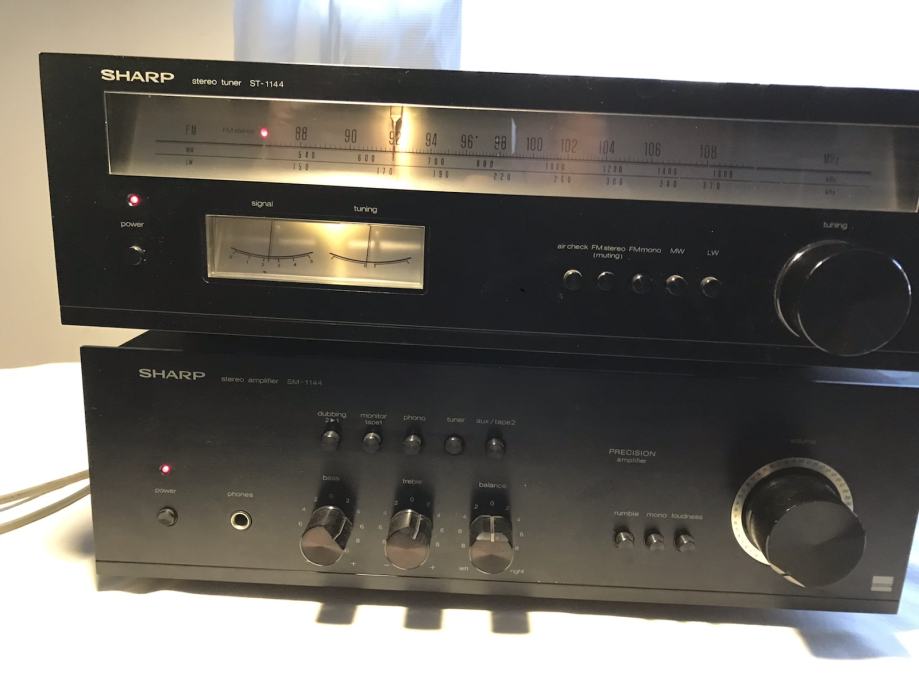 Sharp st 1144, sm1144 pojacalo i radio