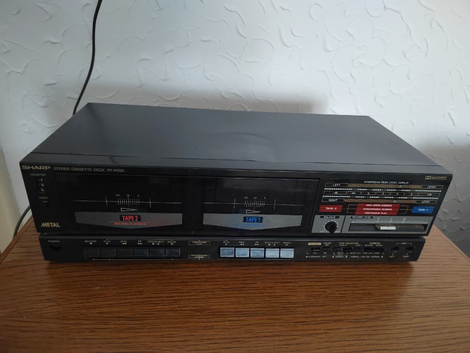 Sharp - stereo cassette deck RT-W500 sniženo