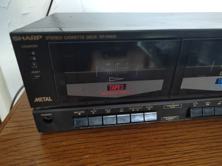 Sharp - stereo cassette deck RT-W500 sniženo