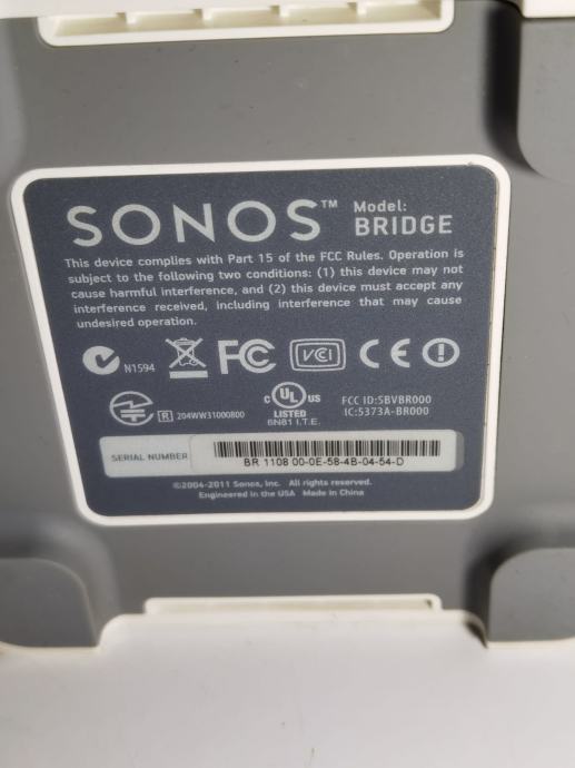 SONOS BRIDGE