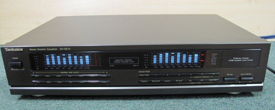 Technics SH-GE70 Stereo Graphic Equalizer