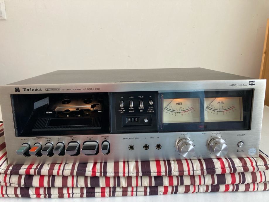 Technics stereo deck vintage