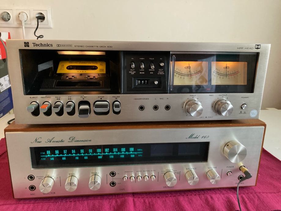 Technics stereo deck vintage