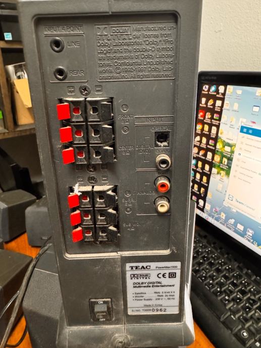 Zvučnici 5.1 TEAC PowerMax 1500