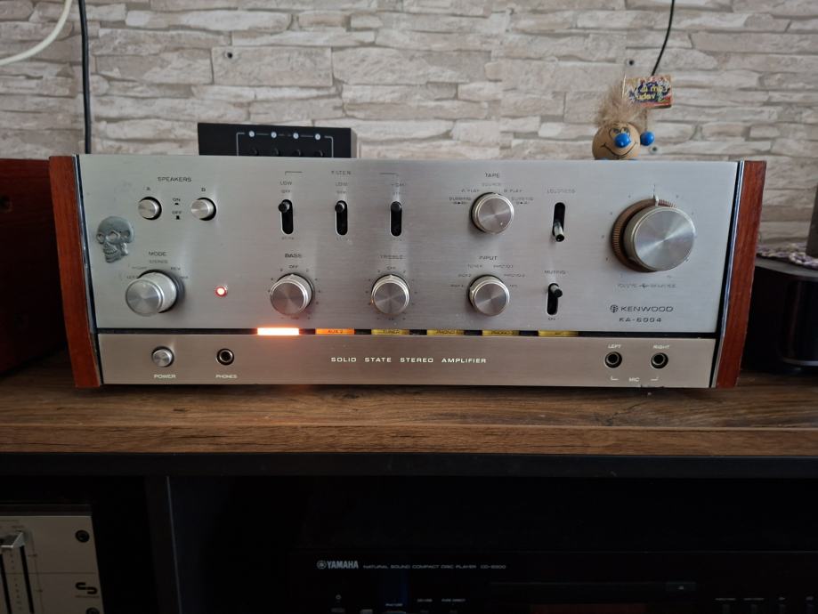 KENWOOD KA 6004 pojačalo i KT 4005 tuner Vintage set-samo u kompletu