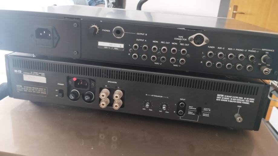 Luxman C12 / M12 set