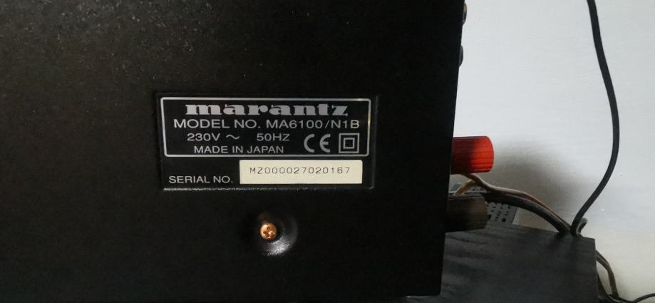 Monoblock Marantz MA 6100