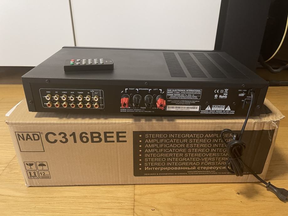 NAD C 316BEE integrirano pojačalo