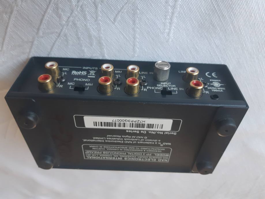 NAD PP3 predpojačalo MM/MC + USB izlaz (Digital Phono Preamp PP3/USB)