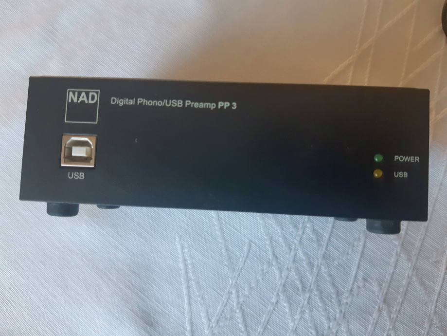 NAD PP3 predpojačalo MM/MC + USB izlaz (Digital Phono Preamp PP3/USB)