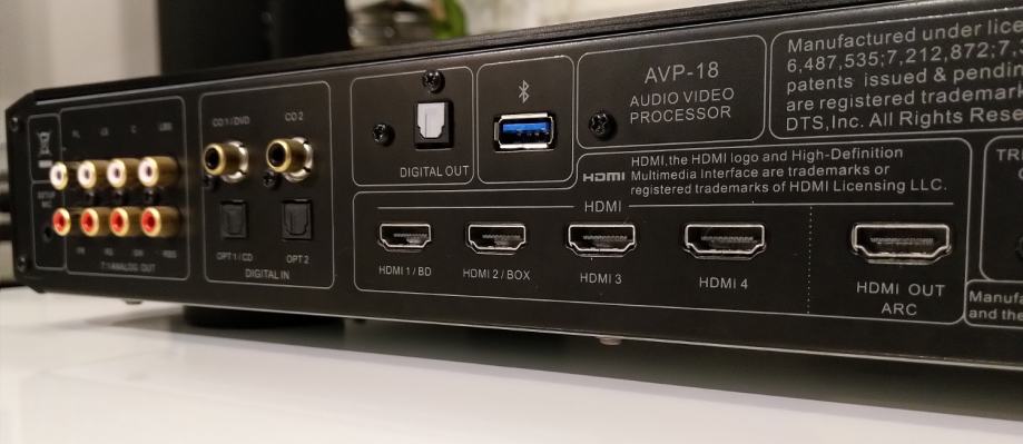 Nu Force AVP-18 High-End All-Digital Preamp-Processor