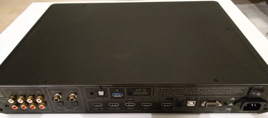 Nu Force AVP-18 High-End All-Digital Preamp-Processor