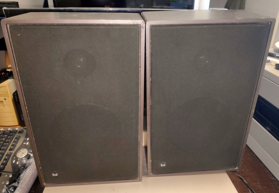 Odličan retro komplet pojačalo i zvučnici Dual CV 1150 Dual L 216-3