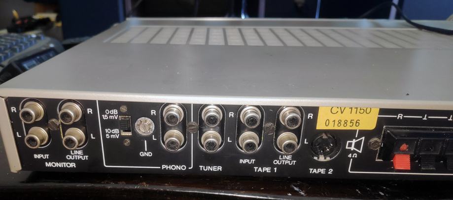 Odličan retro komplet pojačalo i zvučnici Dual CV 1150 Dual L 216-3