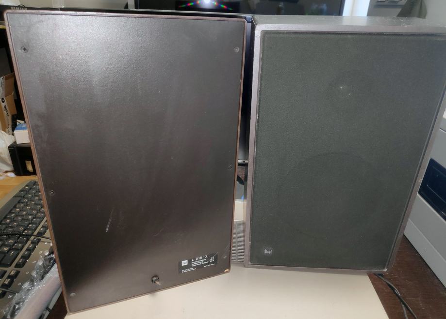 Odličan retro komplet pojačalo i zvučnici Dual CV 1150 Dual L 216-3