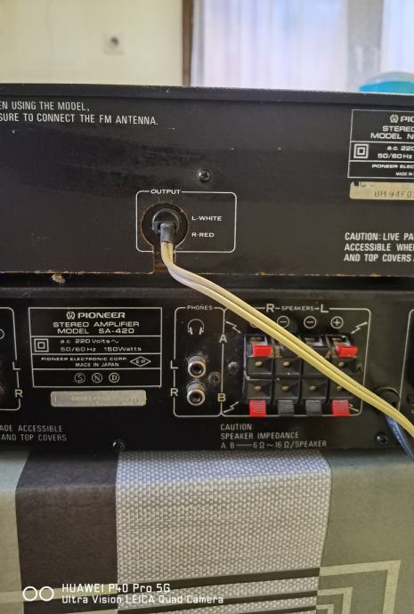 Pioneer sa420 i tuner tx520