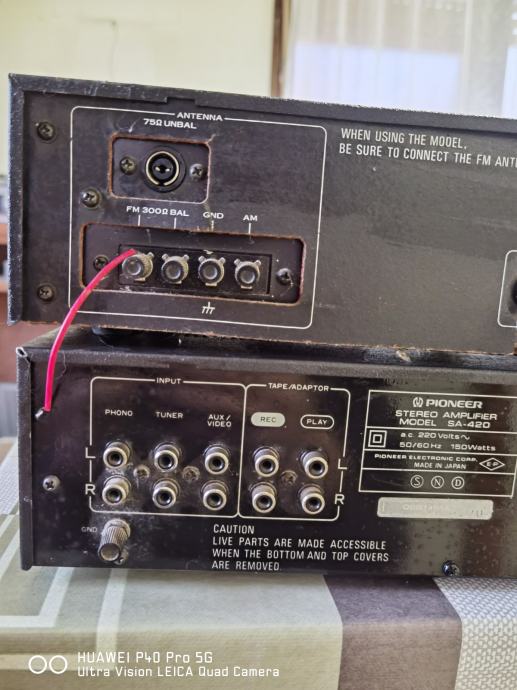 Pioneer sa420 i tuner tx520
