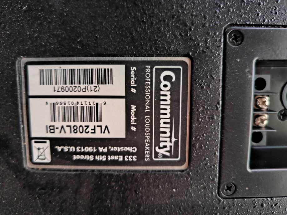 POJAČALO COMMUNITY VLF208LV