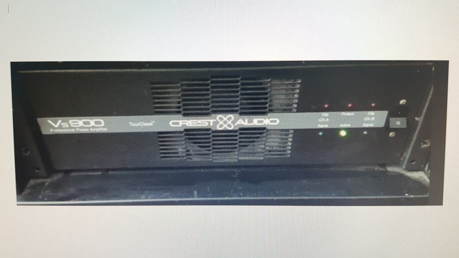 Pojačalo Crest Audio Vs 900, 2x450W, ispravno, prodajem