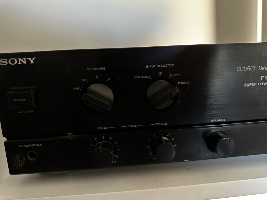 POJAČALO SONY source direct circuit F110