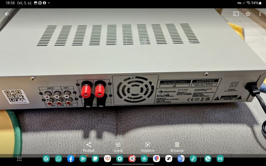 PRILIKA!!! Pojačalo + zvučnici