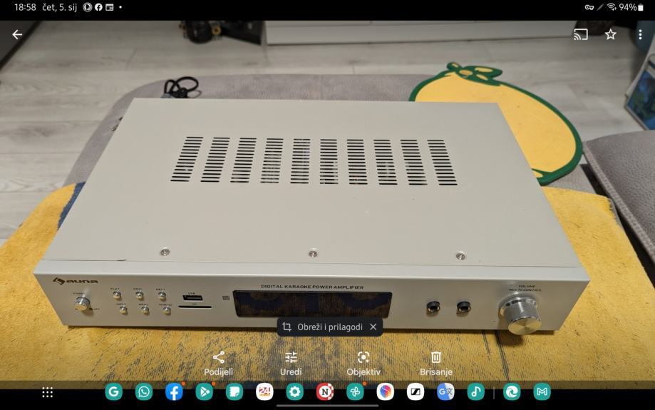 PRILIKA!!! Pojačalo + zvučnici