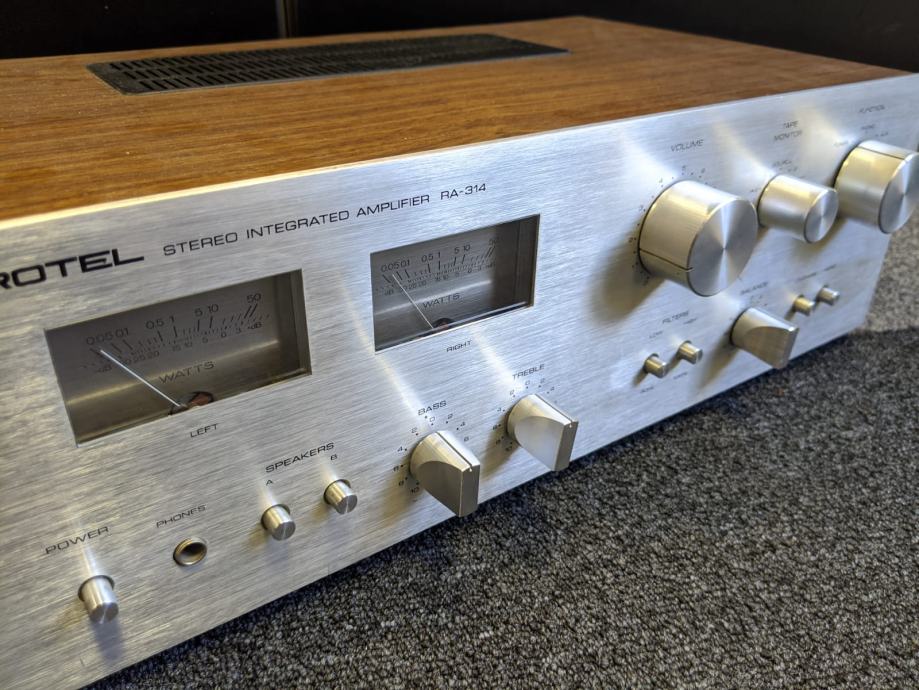 ROTEL RA-314 STEREO POJAČALO, R1, RATE, POVOLJNO!