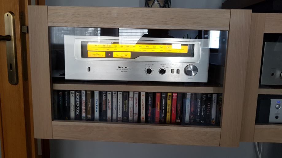 Rotel RA-713 plus RT-725 vintage komplet