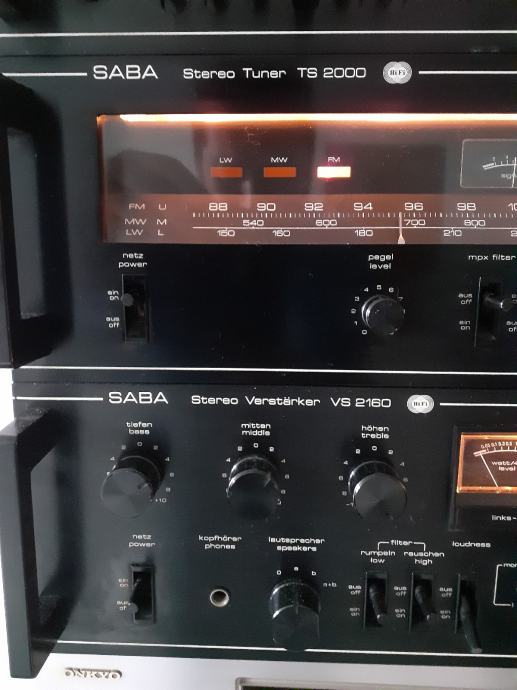 SABA VS 2160, TS 2000, CS 2000