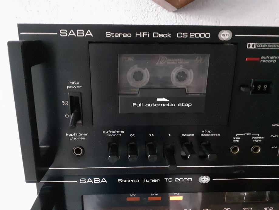 SABA VS 2160, TS 2000, CS 2000