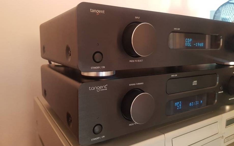 SET: Tangent EXEO AMP pojačalo, EXEO CDP CD player i EVO E5 zvučnici