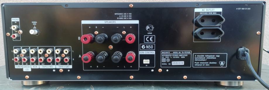 Sony TA-FB740R stereo pojačalo