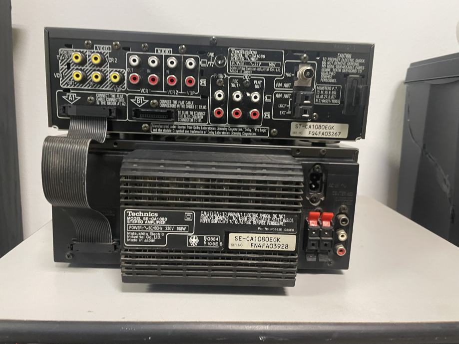 Technics CA1080, dio mini linije