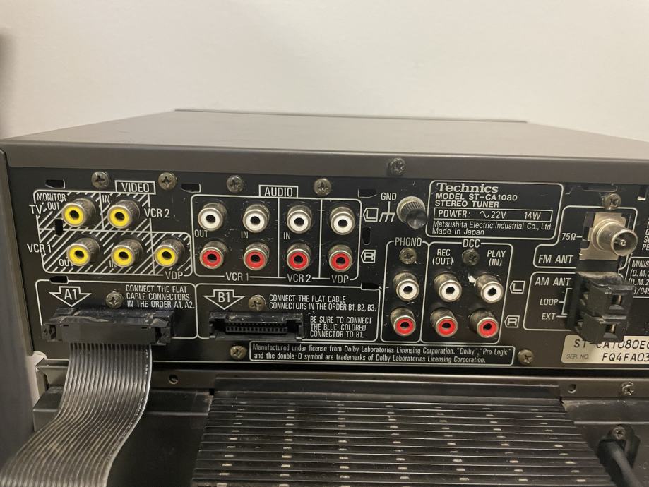 Technics CA1080, dio mini linije