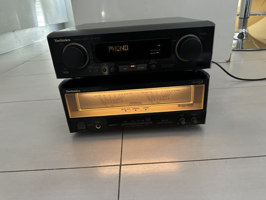Technics pojacalo SE-CA10+Technics predpojacalo+tuner ST-CA10