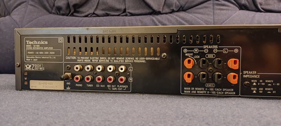 Technics SU-600 Pojačalo