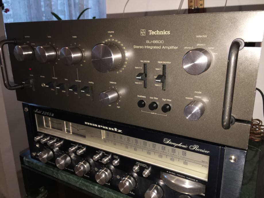 Technics SU 8600 vintage amp / preamp