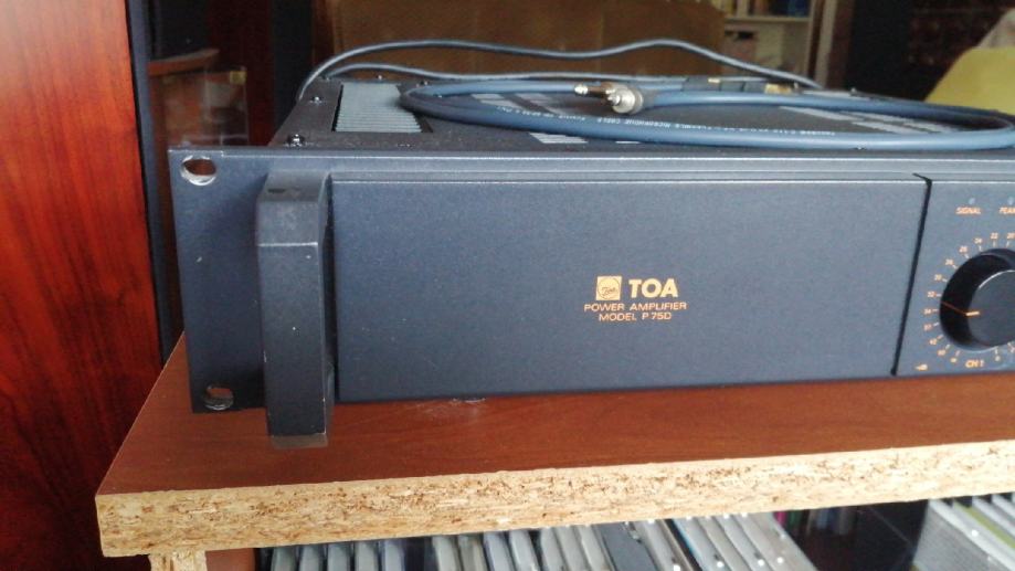 TOA P-75D - pojačalo snage s kontrolom glasnoće