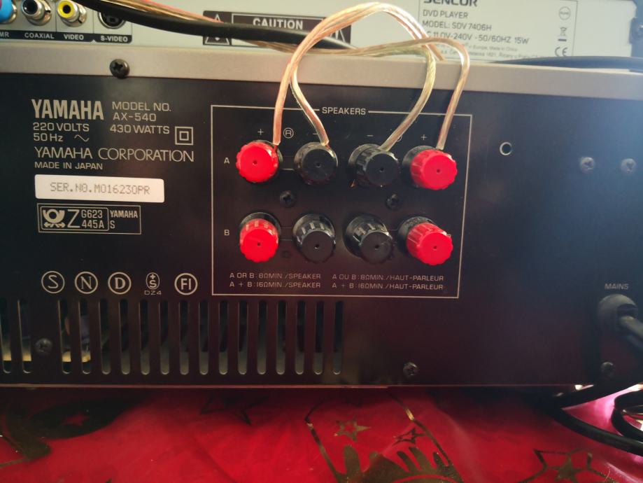 Yamaha AX-540 Natural Sound Stereo Pojacalo