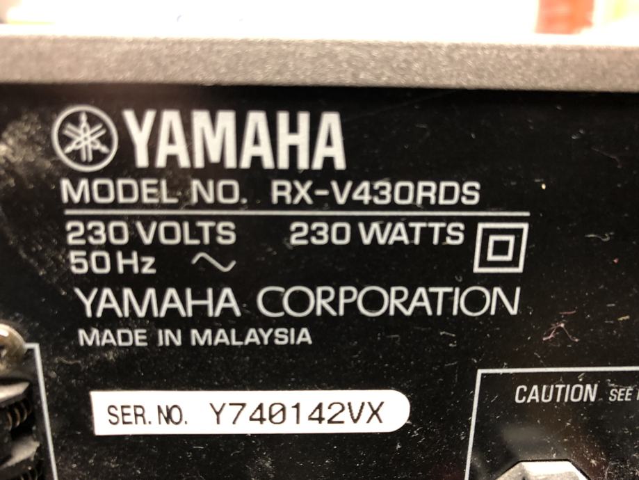 Yamaha RX V 430 RS