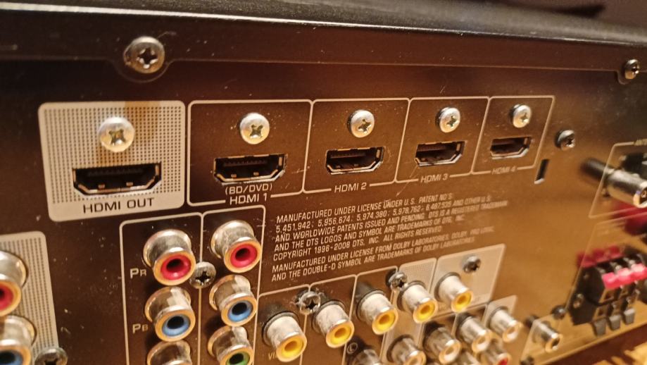 HDMI(4+1) 5.1 receiver Yamaha RX-V367