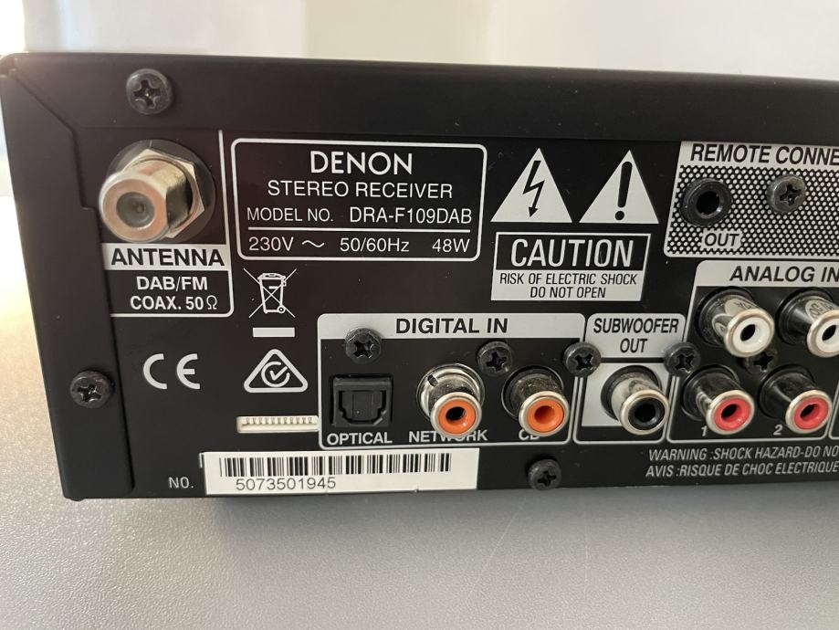 Denon DRA f109 dab mini linija