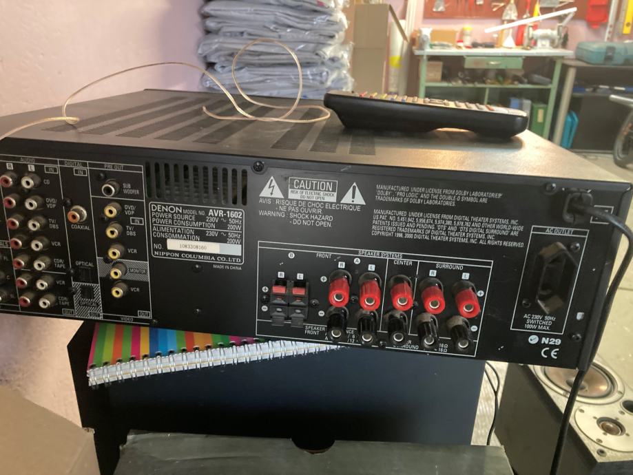DENON reciver AVR 1602