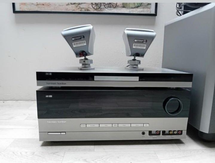 HARMAN KARDON + DVD PLAYER + JBL ZVUČNICI + JBL SUBWOOFER