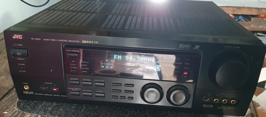 JVC AUDIO/VIDEO CONTROL RECEIVER RX-884R