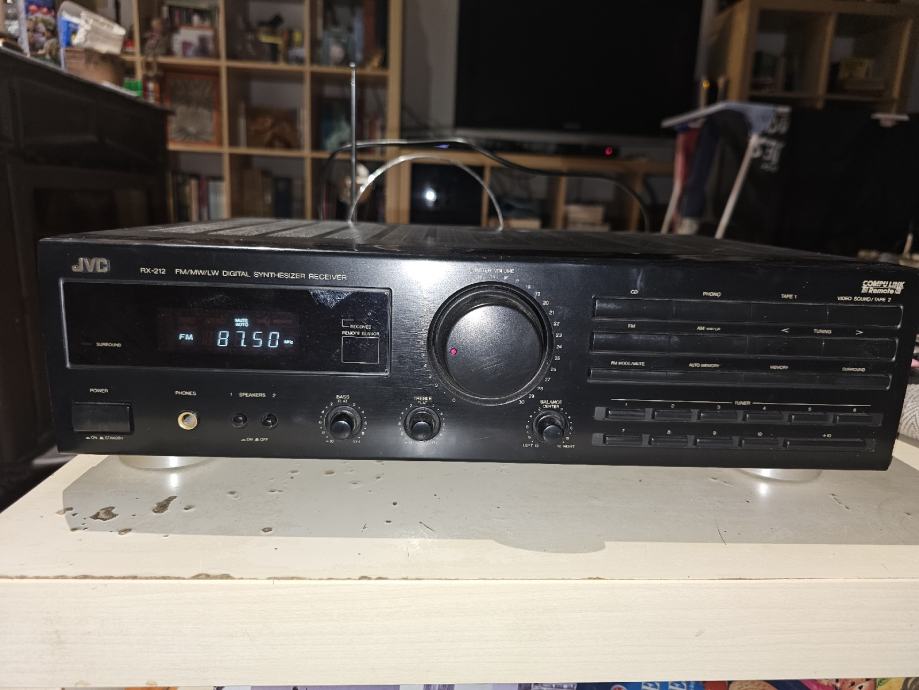 JVC RX 212 receiver
