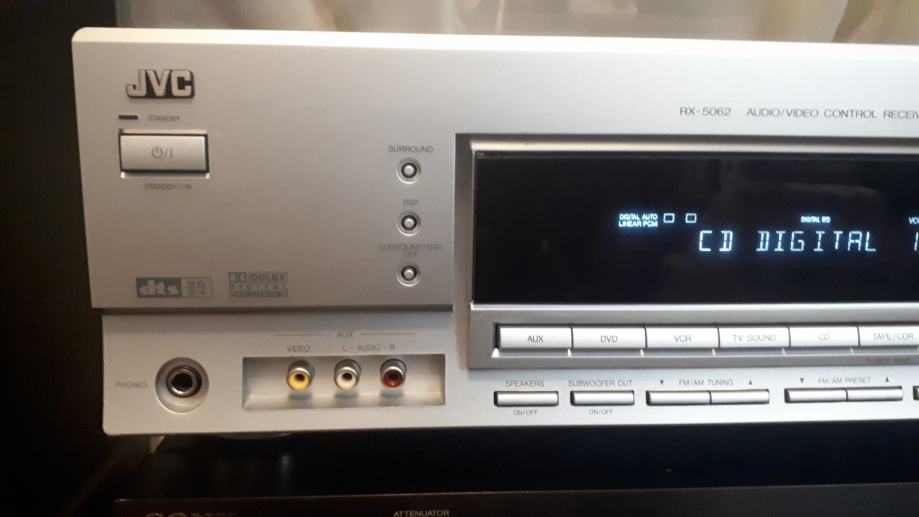 JVC RX-5062 i Beng E1005 zvucnici plus Woofer